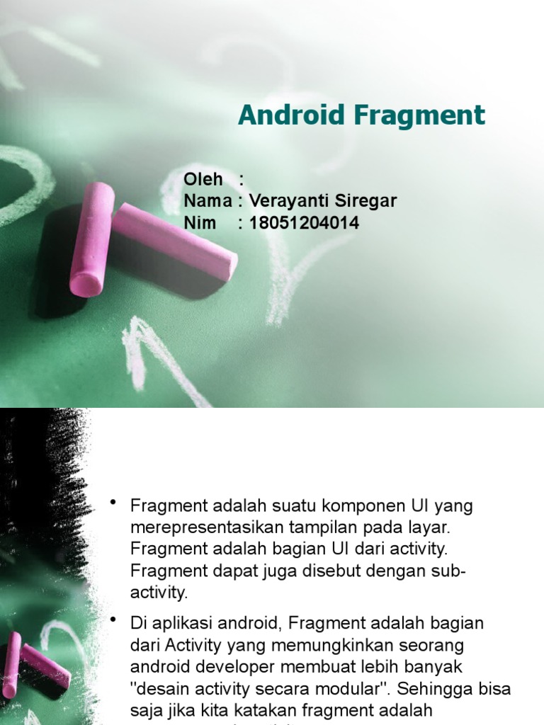 Fragment Android: Panduan Lengkap | PDF