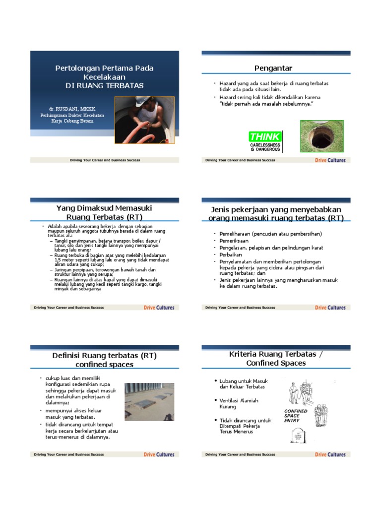 8.1. P3K Di Ruang Terbatas | PDF