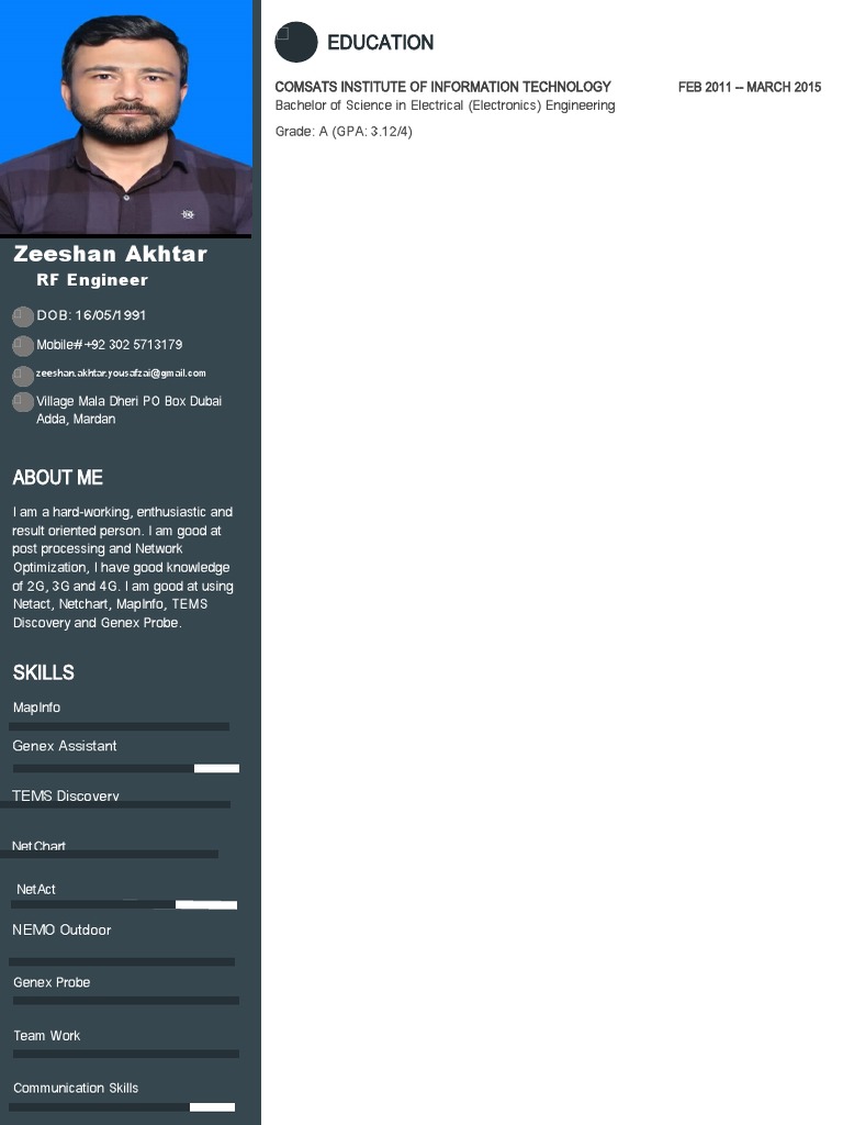 Zeeshan Akhtar Resume Updated | PDF | Computer Engineering | Computer ...