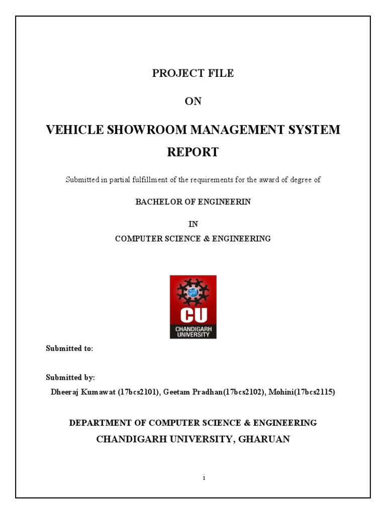 Project Report Python Project | PDF | Model–View–Controller | Operating ...