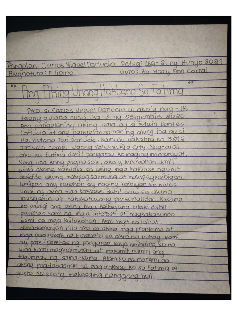 Takdang Aralin #1 | PDF