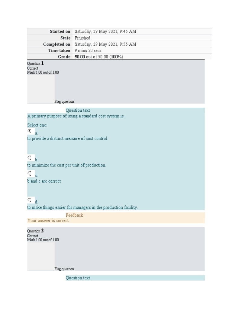 Managerial Accounting Midterm Exam | PDF | Return On Investment | Solution Managerial Accounting Midterm Exam | PDF | Return On Investment | Solution