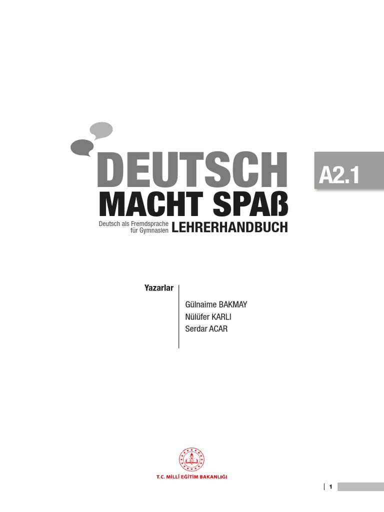 A2 1-Lehrerhandbuch | PDF