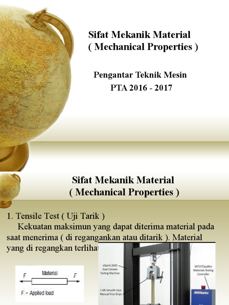 Sifat - Sifat Mekanik Material | PDF