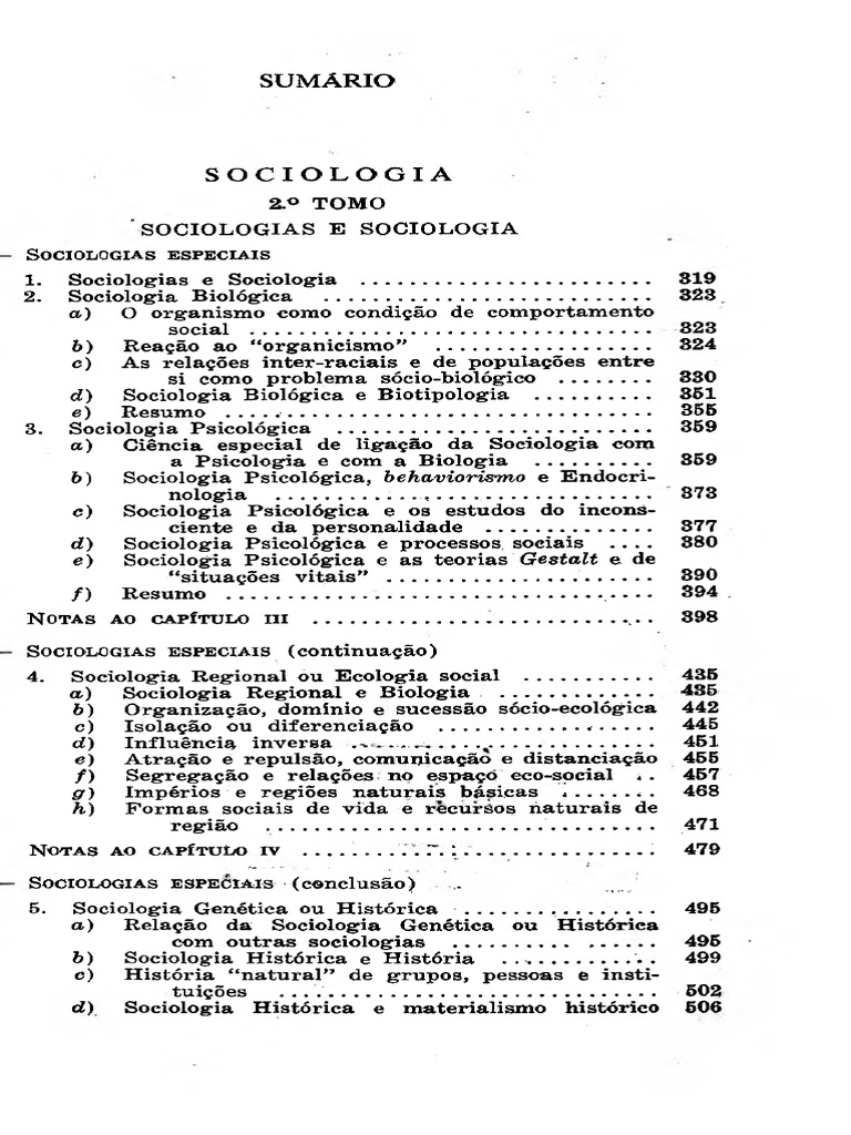 Gilberto Freyre - Sociologia - Tomo II | PDF | Sociologia | Raça ...