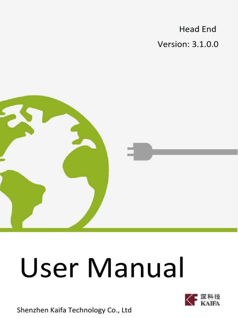 Kaifa Manual | PDF | Menu (Computing) | Server (Computing)