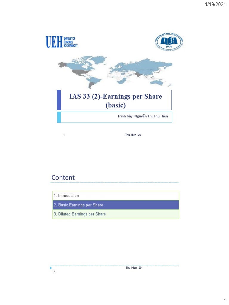 Chapter 2 - EPS - IAS 33 - 2 - Basic EPS | PDF | Preferred Stock | Share Repurchase