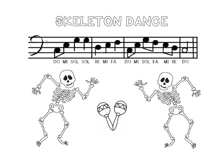 Skeleton Dance Piano | PDF