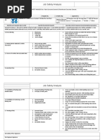 JSA For Dismantel of Structure | PDF | Demolition | Safety