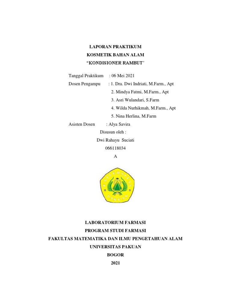 Dwi Rahayu .S - Kondisioner | PDF