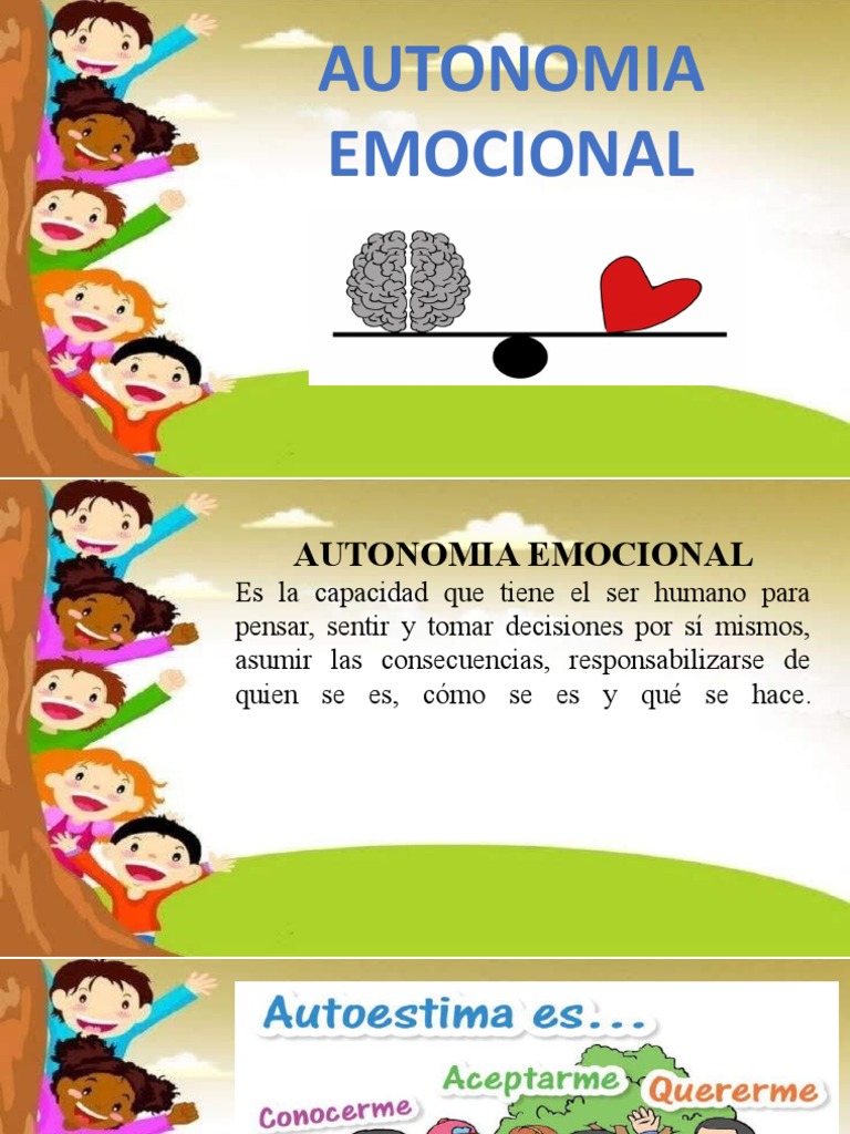 4° Autonomía Emocional 2° Periodo | PDF