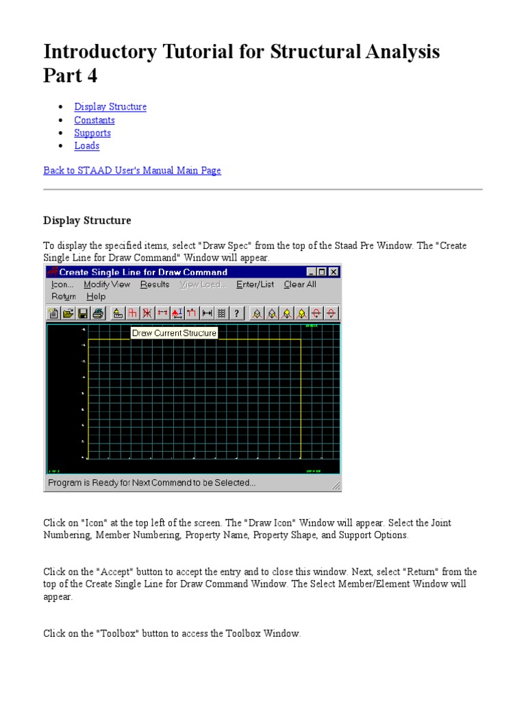 Loads Introductory Tutorial For Structural Analysis Part 41 | PDF | Nature | Button (Computing)