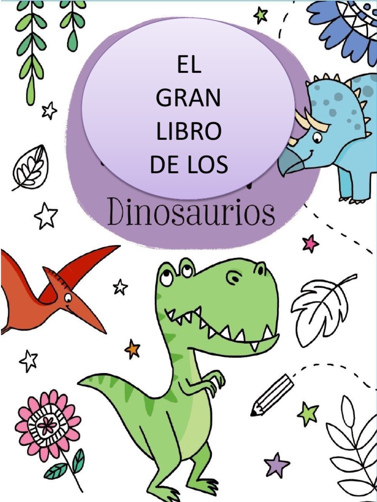 El Gran Libro de Los Dinosaurios | PDF | Ocio | Naturaleza