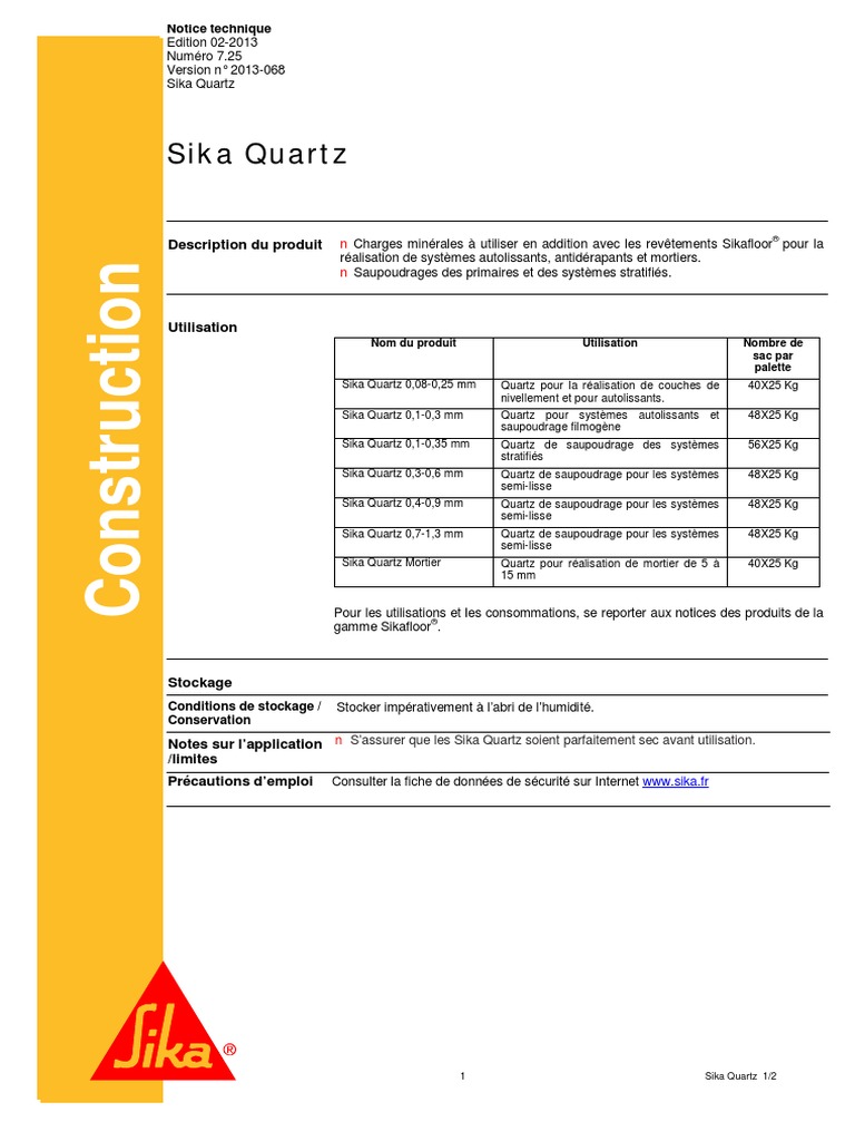3.sika Quartz | PDF | La nature