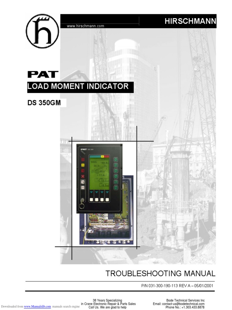 Pat Ds 350gm | PDF | Sensor | Crane (Machine)