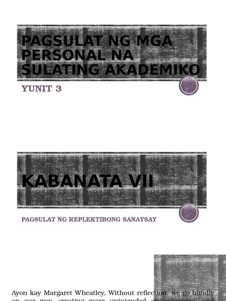 Yunit 3 | PDF