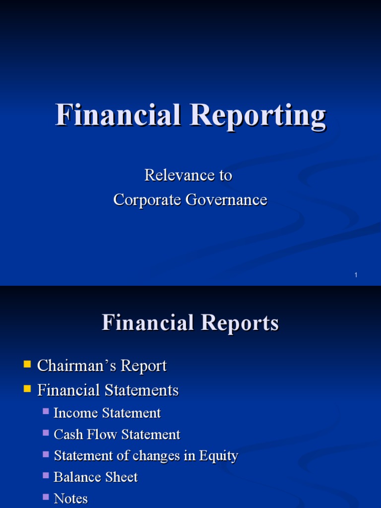 A Comprehensive Overview of the Role of Accurate Financial Reporting in ...