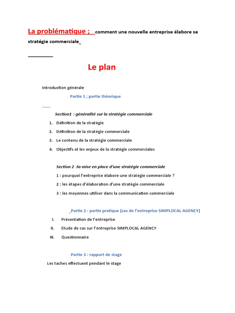 Plan de Pfe | PDF