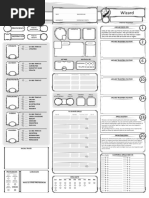 Bard Character Sheet 5e | PDF