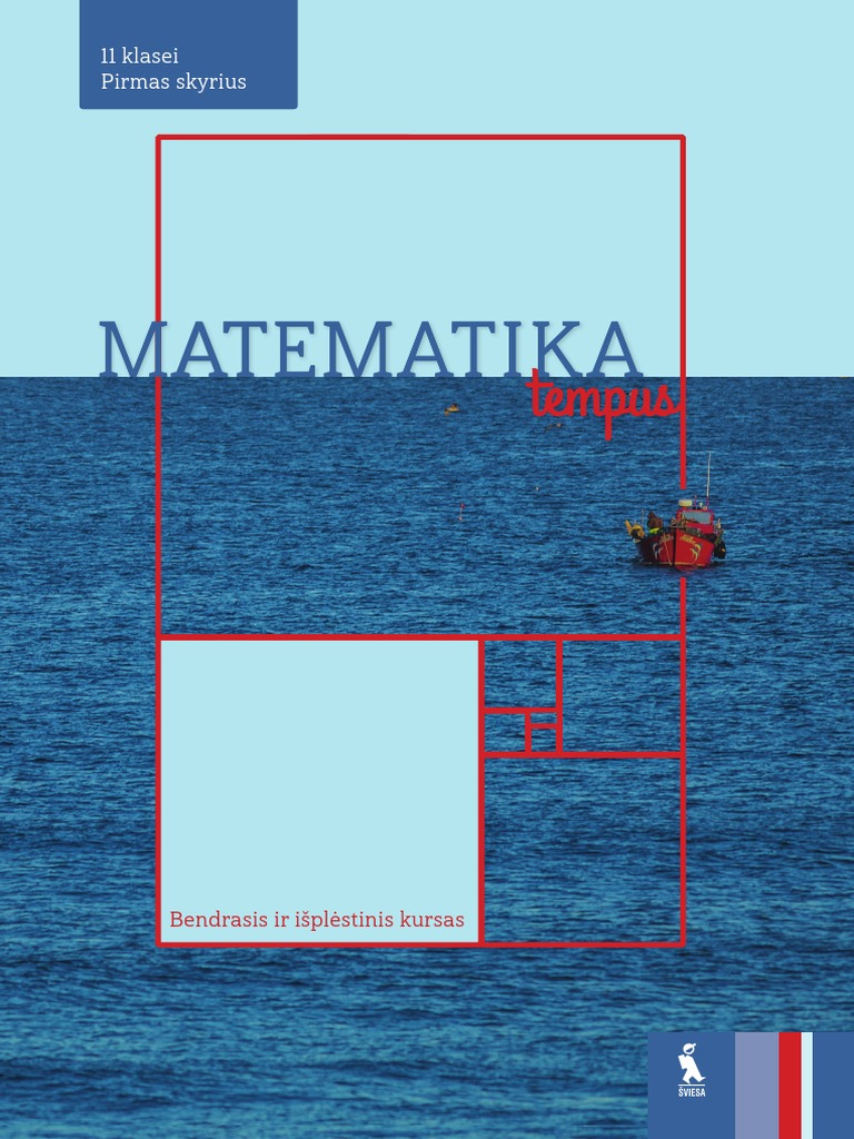 11 Klasei Pirmas Skyrius MATEMATIKA. Tempus. Bendrasis Ir Išplėstinis Kursas | PDF