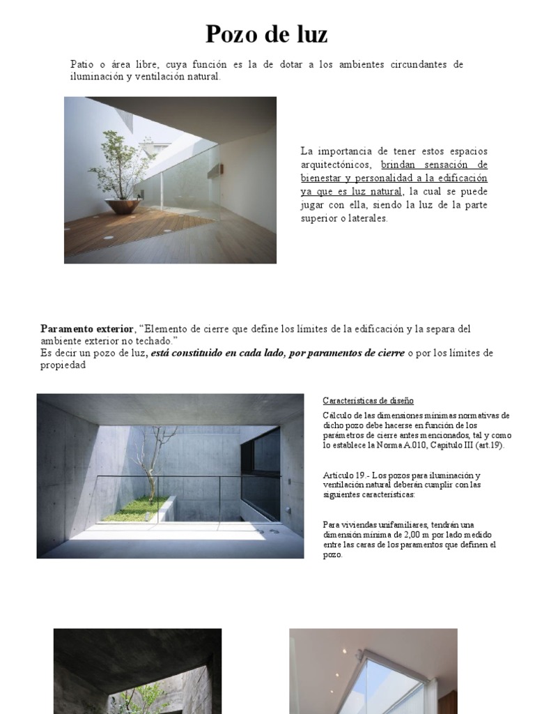 Pozo de Luz | PDF | Ligero | Science