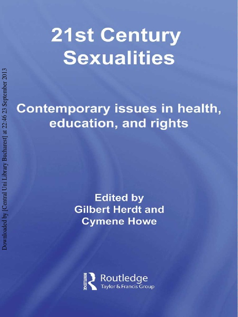 21st Century Sexuality | PDF | Gender Studies | International Standard ...