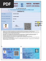 Pan Card Surrender Letter | PDF