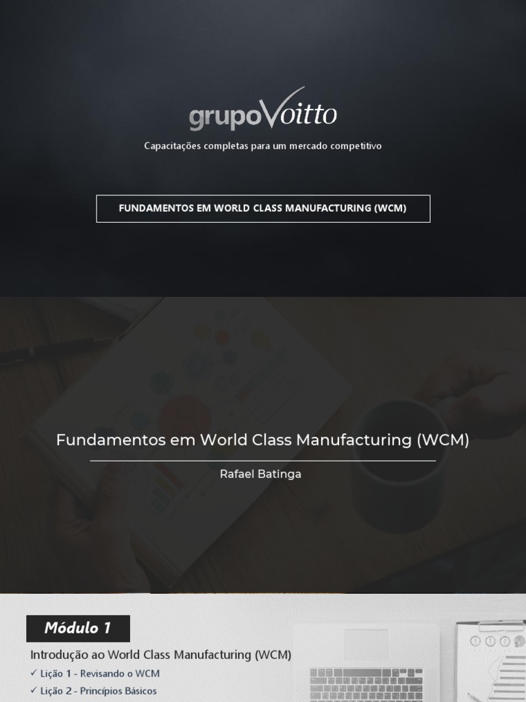 Fundamentos do World Class Manufacturing | PDF | Padronização ...
