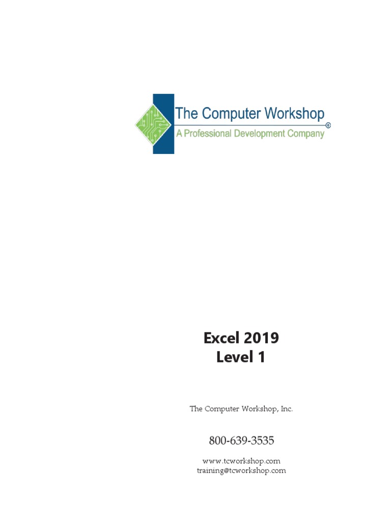 MS EXCEL Level 1 | PDF | Microsoft Excel | Spreadsheet