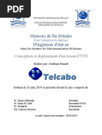 Memoire FTTH | PDF | Fibre optique | Réseau électrique
