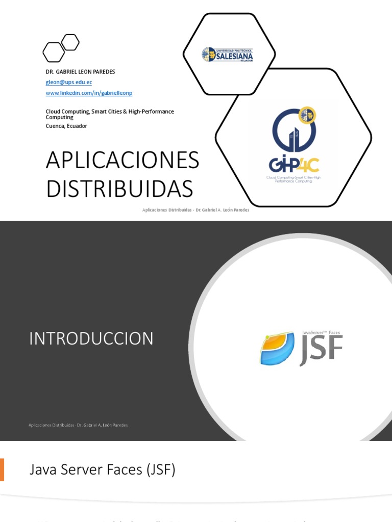 09 JSF | PDF | Arquitectura de sistemas | Java (lenguaje de programación)