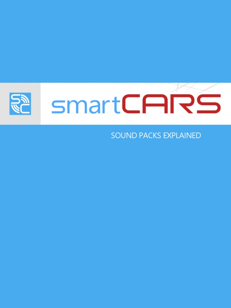 smartCARS SoundpacksExplained | PDF | Computer File | Computer Science