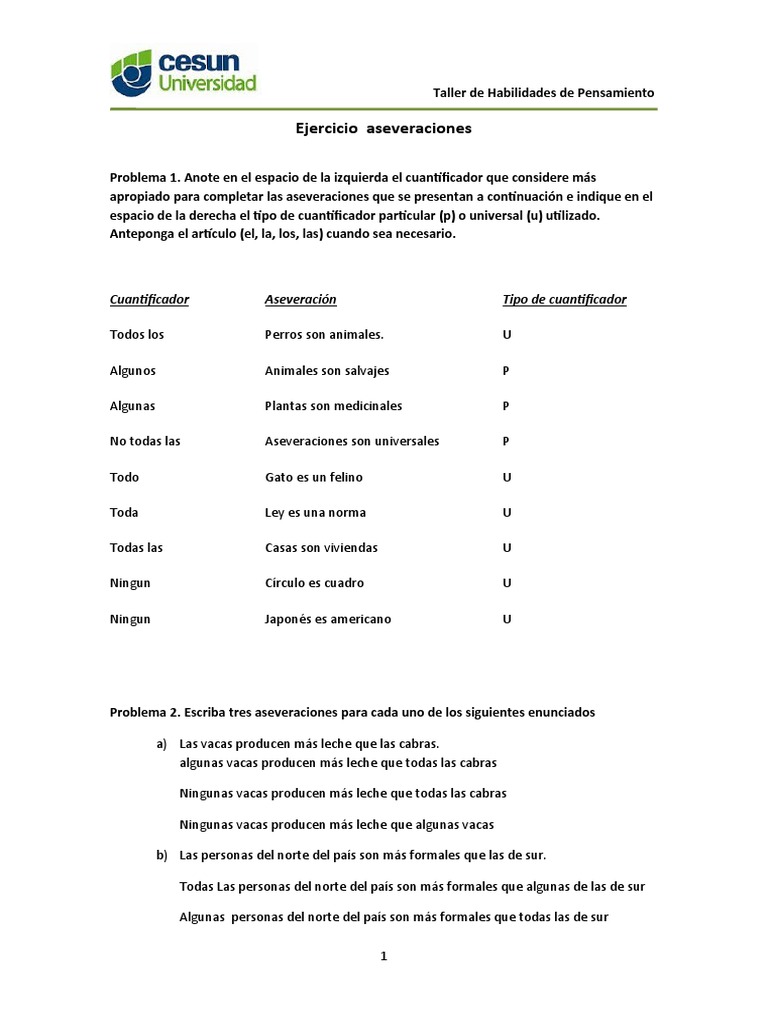 Avendaño Delgado Edith Adriana.-Unidad 4 - Ejercicios Aseveración | PDF ...