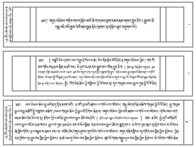 Dudjom Tersar Troma Nagmo Short Sadhana Tibetan Typed Pecha | PDF | Nature