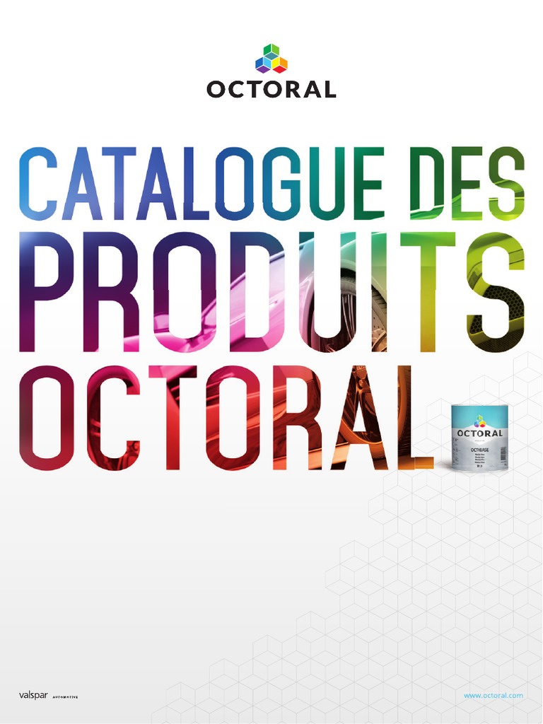 Catalogue des produits Octoral | PDF | Rouge | Jaune