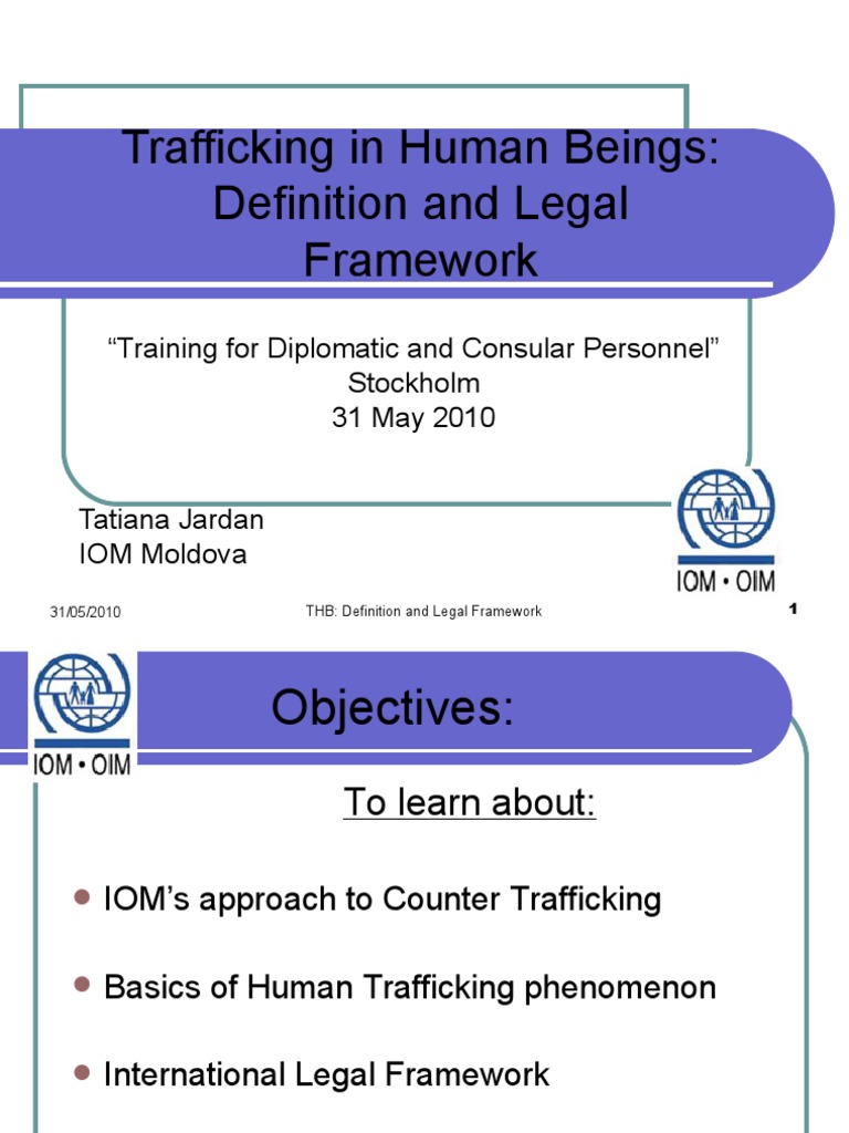 Definition and Legal Framework Stockholm | PDF | Human Trafficking ...