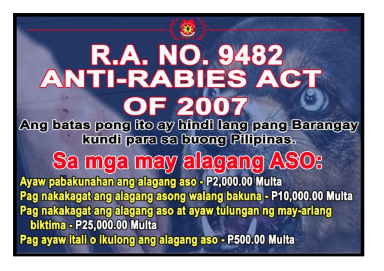Anti Rabies Act | PDF