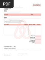 Salary Invoice Template | PDF