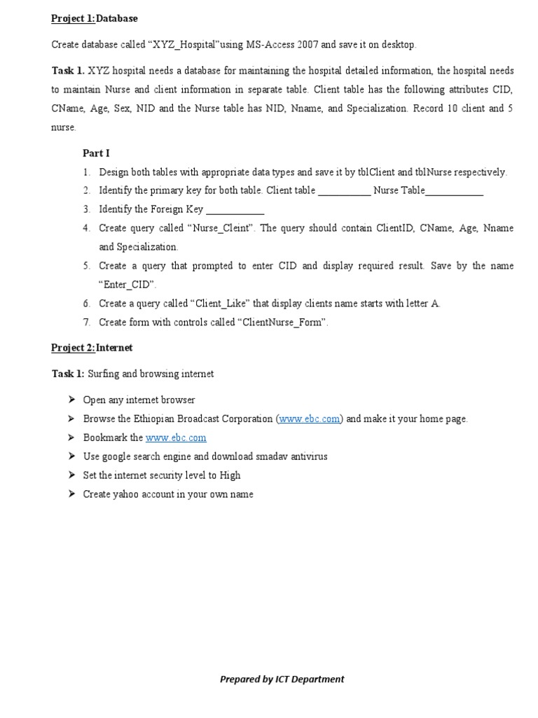 ICT Level 2 COC | PDF