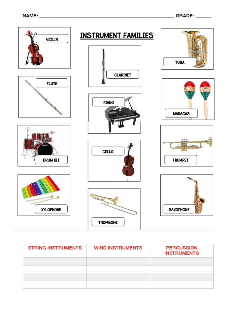 Musical Instruments | PDF