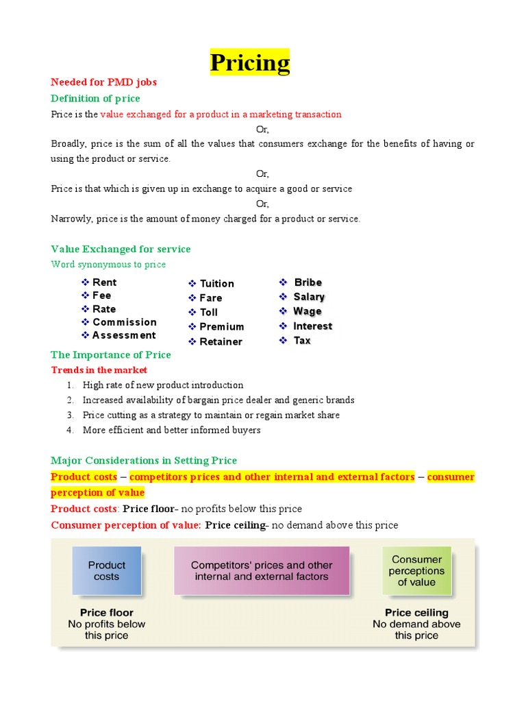 Pricing, Pharmaceutical Marketing | Download Free PDF | Pricing | Marketing