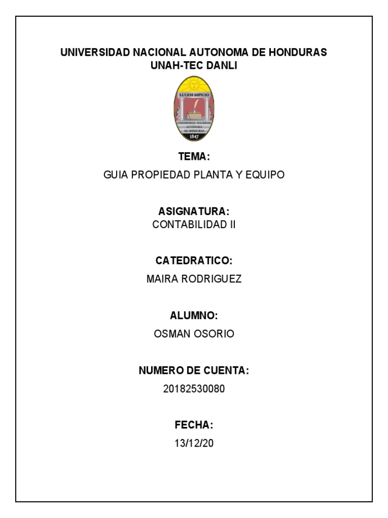 Ejercicios Propiedad Planta y Equipo | PDF | Minería | Depreciación