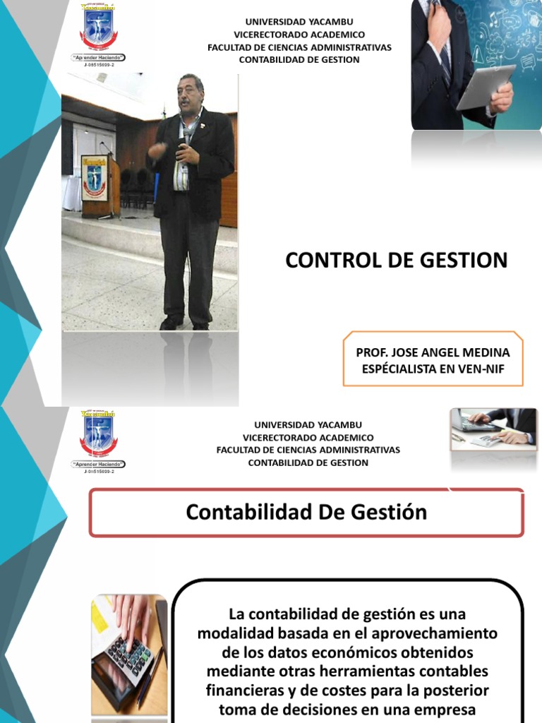 Control De Gestion Pdf Contabilidad De Gestión Empresas