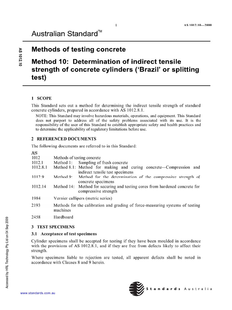 Methods of Testing Concrete Method For Making and Curing Concrete ...