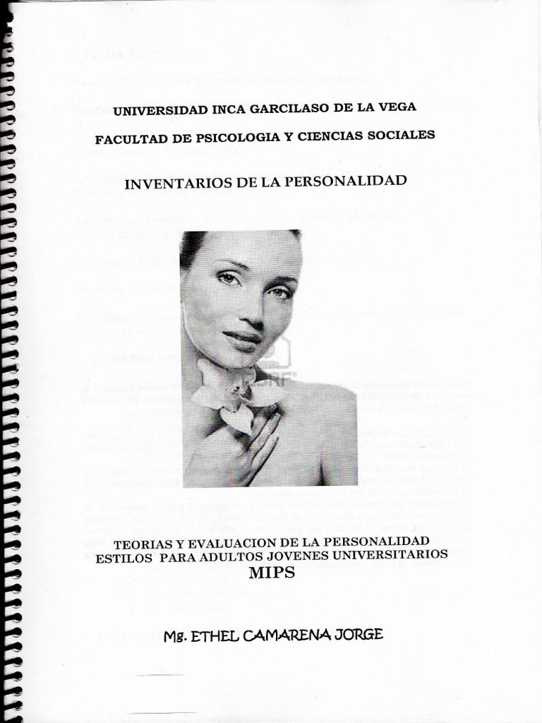MIPS Manual y Cuadernillo de Preguntas | PDF