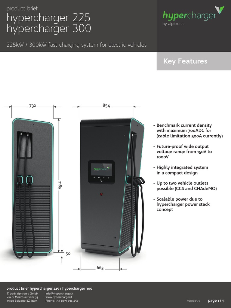 Hypercharger 225 Hypercharger 300: Key Features | PDF | Manufactured ...