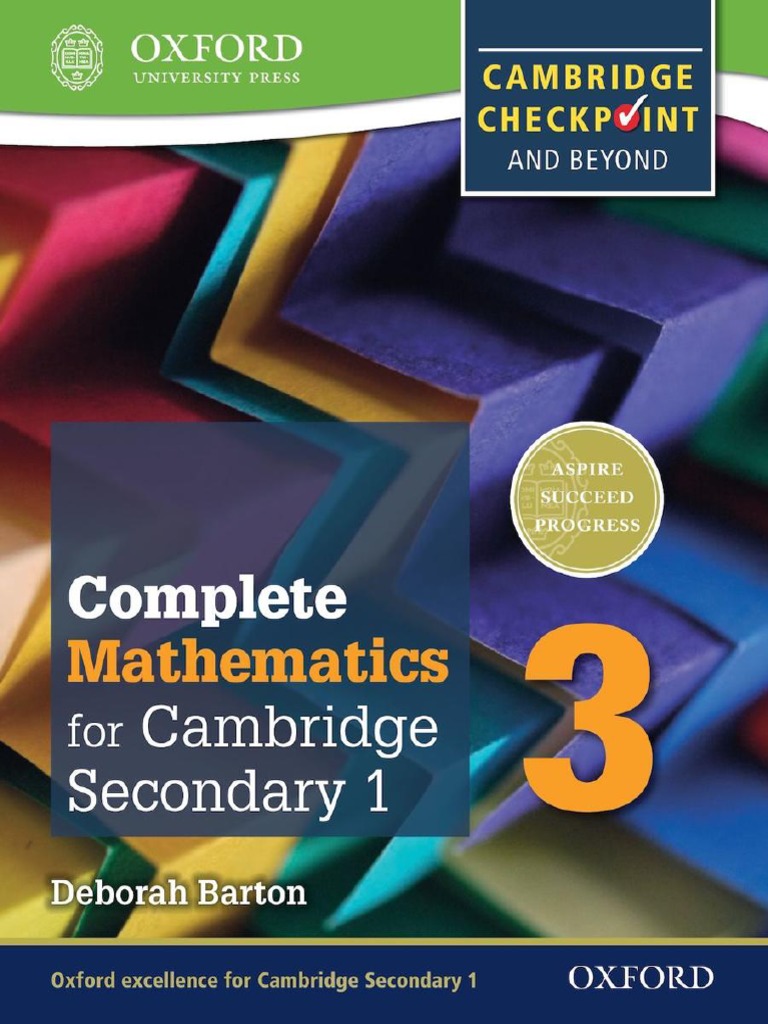 Complete Mathematics For Cambridge Secondary 1 Book 3 PDF Free | PDF