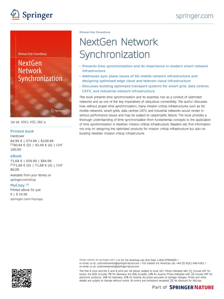 NextGen Network Synchronization | PDF