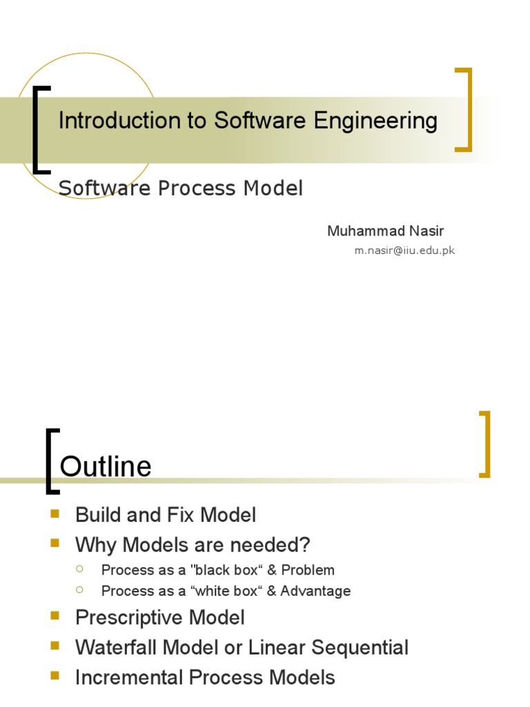 Lecture 3 - Software Process Model | PDF | Software Development Process | Computing