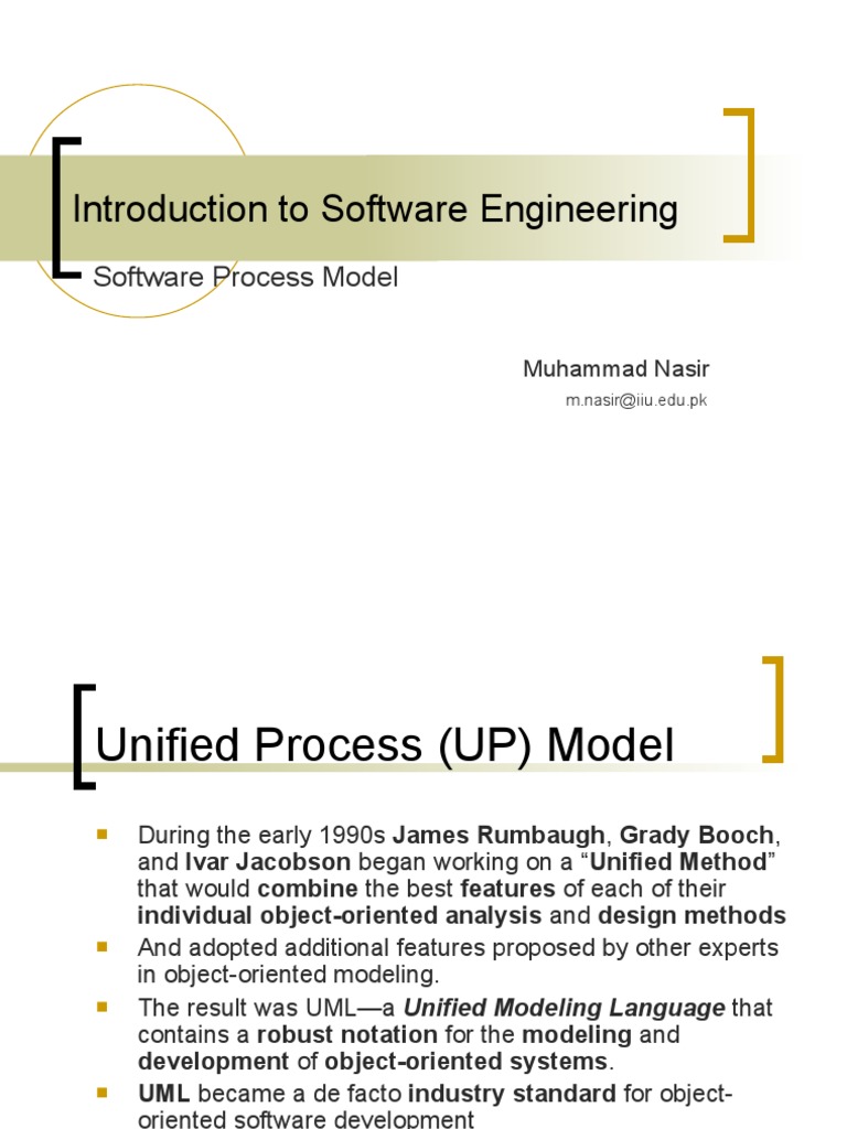 Lecture 5 - Software Process Model | PDF | Unified Modeling Language | Use Case